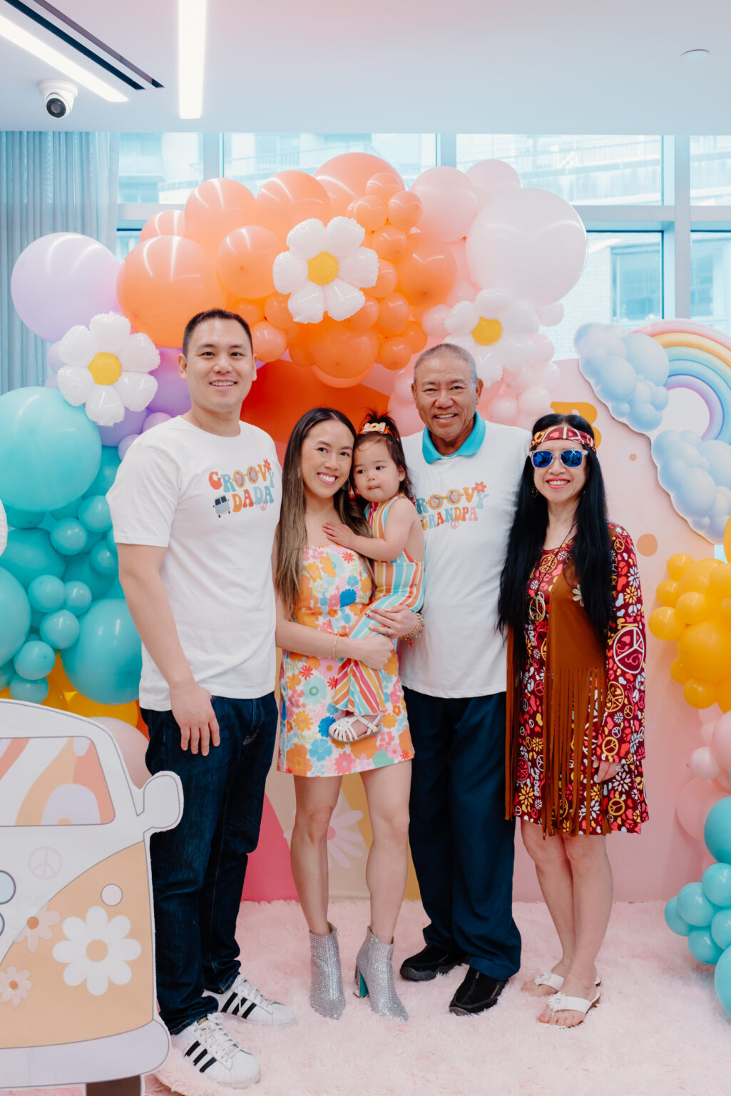 Two Groovy Birthday Party