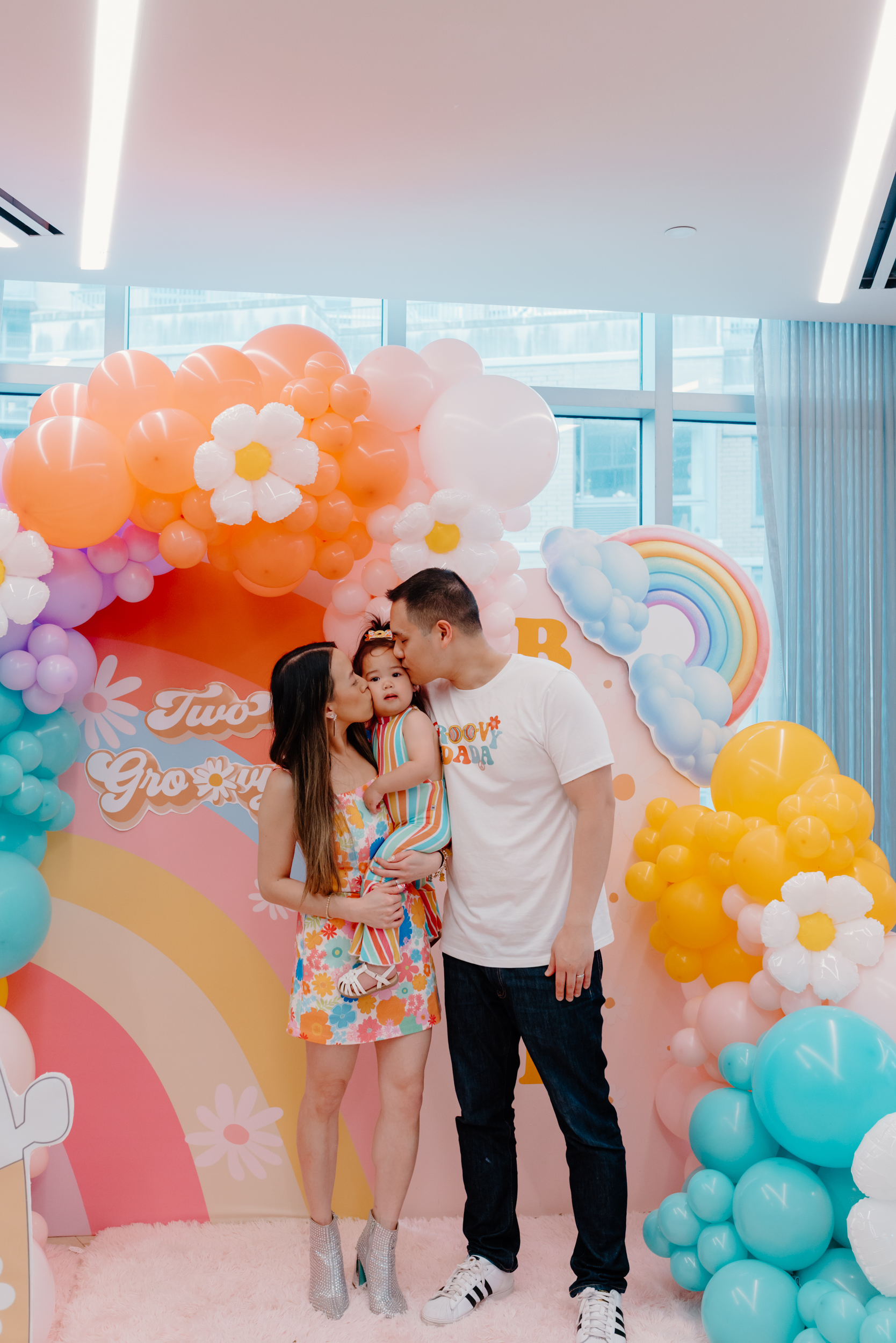 Two Groovy Birthday Party